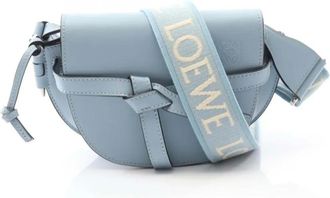 Loewe mini sac porté épaule Gate Dual Bag (2010-2025) - Bleu