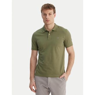 GANT Poloshirt Shield 2220 Gr&uuml;n Slim Fit