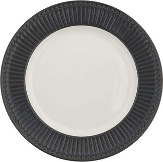 Green Gate Greengate STWDINAALI8806 Alice Speiseteller dunkel grau 26,5 cm