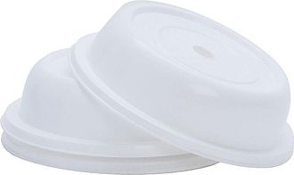 Contacto Tellerglocke 24,3 cm weiß