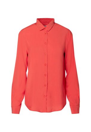 Seidensticker Damen Bluse - Fashion Bluse - Regular Fit - Hemdblusenkragen - Langarm - 100% Viscose