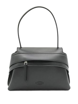 Tod's Kleine Wave Schultertasche - Schwarz