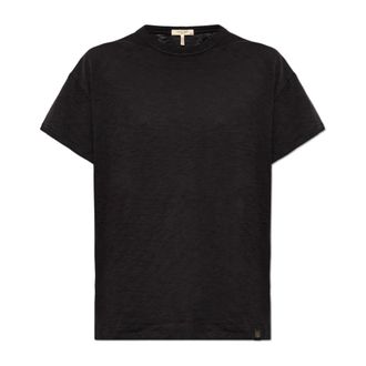 Rag & Bone Pima Baumwoll T-Shirt - - Tops - Damen - Schwarzk - S