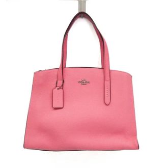Coach Pre-owned Leder Schultertasche - - Pre-owned - Damen - Rosa - ONE SIZE