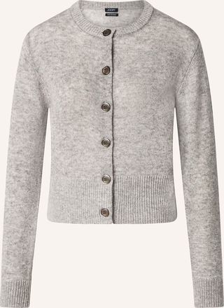 Joop Strickjacke Karina Aus Cashmere grau