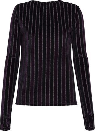 Amir Slama x Astrid haut à rayures - Violet