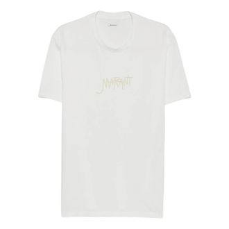 Isabel Marant Honore T-Shirt - - Tops - Herren - Wei&szlig; - XL