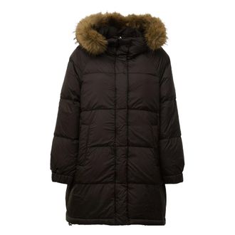 Max Mara Parka mi-longue r&eacute;versible - Femme - Manteaux - Brun - Taille: 38 FR