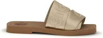 Chlo&eacute; Woody Mules - Femme - Chaussures - Jaune - Taille: 36 EU