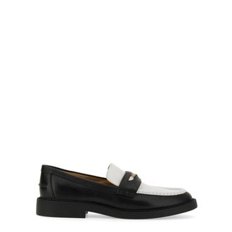 Michael Kors Mocassins en cuir Eden - Femme - Chaussures - Noir - Taille: 36 1/2 EU