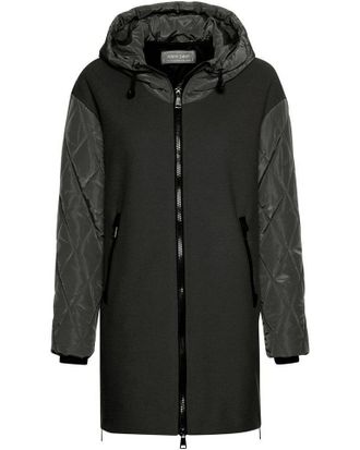 White Label Steppjacke Materialmix-Winterjacke
