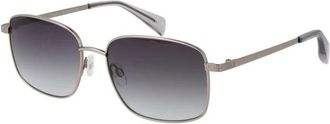 Ted Baker Metallrahmen-Sonnenbrille mit UV-Schutz - - Accessories - unisex - Grau - ONE SIZE