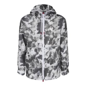 Kiton Wei&szlig;es Leinen-Sweatshirt - - Jackets - Herren - Mehrfarbig - S