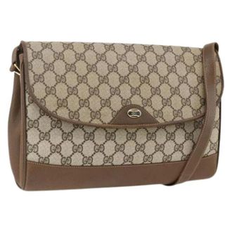 Gucci Sac Bandouli&egrave;re Vintage Pre-owned - Femme - Pre-owned - Beige - Taille: ONE Size