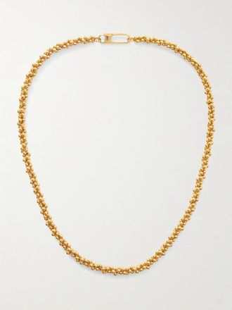 ALIGHIERI Vergoldete Kette Mit Zierperlen