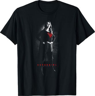 DC Comics Supergirl TV Series Supergirl Noir T Shirt T-Shirt