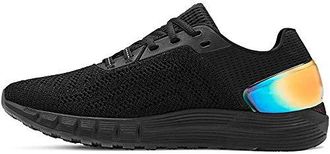 Under Armour HOVR Sonic 2, Running Homme, Noir (Black/White/White (002) 002), 42.5 EU