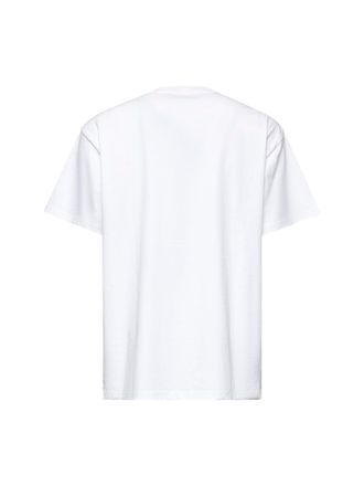 Carhartt Work in Progress Mens White Cotton S-S Pocket Heart T-Shirt T-Shirts And Polos