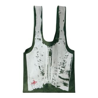 Vivienne Westwood Abstrakter Print Shopper - - Bags - Damen - Gr&uuml;n - ONE SIZE