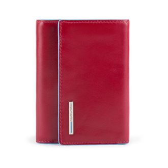 Piquadro Trifold Wallet- Small - - Accessories - Damen - Rot - ONE SIZE