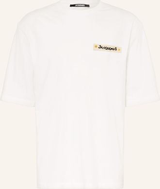 Jacquemus Jacquemus Oversized-Shirt Le T-Shirt Plage weiss