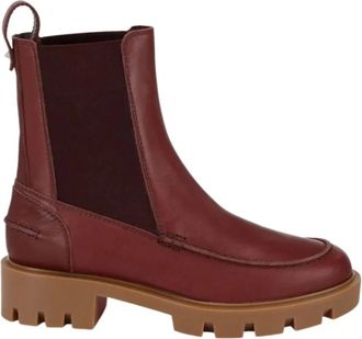 Christian Louboutin Femme, Chaussures, Rouge, Taille: 39 EU Chelsea Bottes