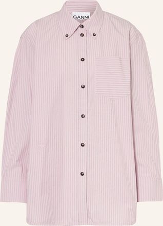Ganni Hemdbluse rosa