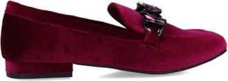 Menbur Femme, Chaussures, Rouge, Taille: 40 EU Velvet Loafer