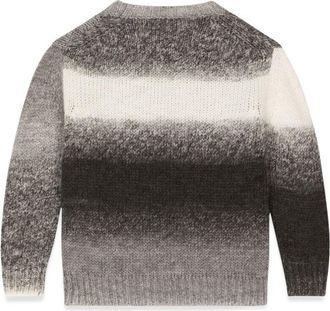 Dolce & Gabbana Acrylic Blend Crew Neck Sweater - Gray