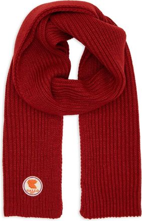 Gallo Gallo, unisex, Accessoires, Rouge, Taille: ONE Size Plain Ribbed Scarf
