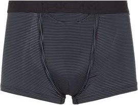 HOM Boxer ray&eacute; en modal m&eacute;lang&eacute;