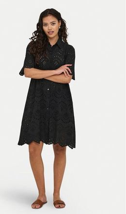 Only Sommerkleid Valais 15357653 Schwarz Regular Fit