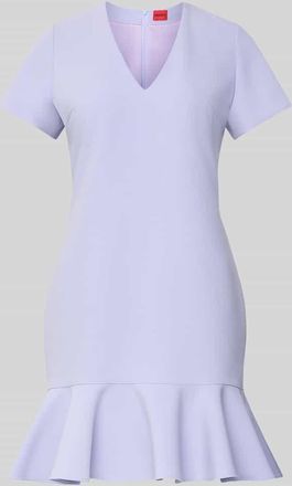 HUGO BOSS Tailliertes Etuikleid mit Viskose Anteil Modell KABILA