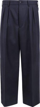 Comme Des Gar&ccedil;ons Trousers Double Pleated Double Pinces Wool Cl