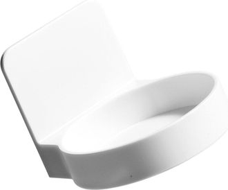 Cabilock Wandregal Wei&szlig; ohne Bohren Badezimmer Aufbewahrungsablage mit Starker Saugnapf Halterung Platzsparendes Toilettenartikel Organizer f&uuml;r Dusche K&uuml;che Sc