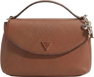 Guess Femme, Sacs, Brun, Taille: ONE Size Anadela 3 Comp Satchel