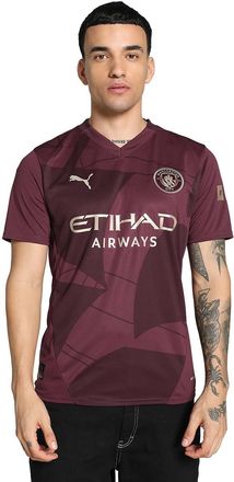 Puma Manchester City 3. Trikot 2024/25 Saison - Replica - Herren - Burgunderrot - Größe: 3XL