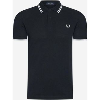Fred Perry Chemise à double bouts - blanc marine