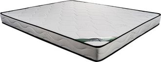 Vente-Unique Matelas 140 x 190 cm mousse et coutil bambou &eacute;p.15cm - KANANI de NATUREA