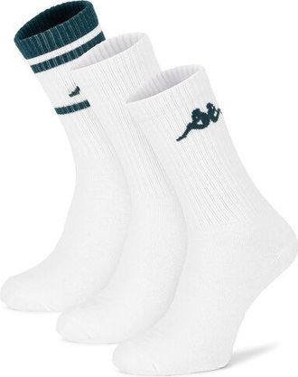 Kappa Lange Socken KR_SUPERT_SS25 (3-PACK) Weiß