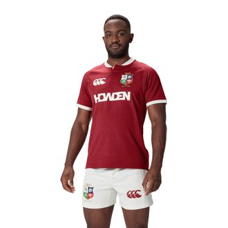 Canterbury Of New Zealand Unisex Erwachsene British and Irish Lions Replica Jersey, Red Dahlia, 3X-Large