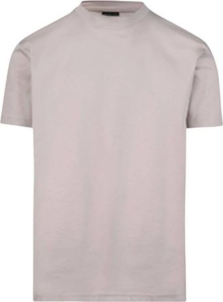 Michael Coal Homme, Tops, Beige, Taille: XL T Shirt Mezza Manica