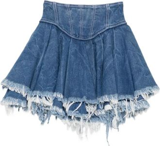 Versace Jeans Couture Damen, R&ouml;cke, Blau, XSGr&ouml;&szlig;e