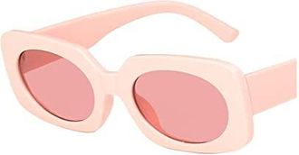 Generic 2025 Designer Square Retro Street Shot Lunettes de soleil tendance pour hommes et femmes en plein air (couleur : E, taille : 1), G, Taille unique