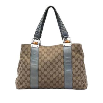 Gucci Sac cabas en toile Pre-owned - Femme - Pre-owned - Brun - Taille: ONE Size