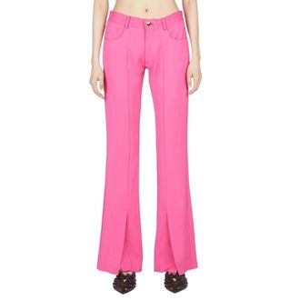 Marco Rambaldi Marco Rambaldi, Femme, Pantalons, Rose, Taille: 38 FR Straight Pantalons