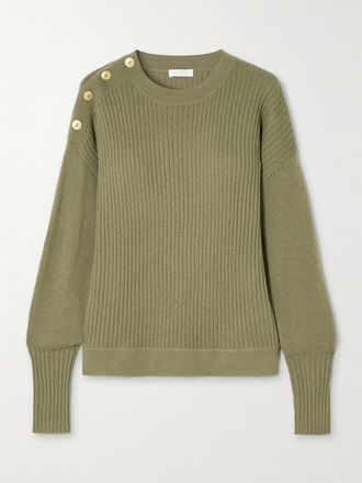 Eres Pull En Laine Et Cachemire Mélangés Savoureux - Vert