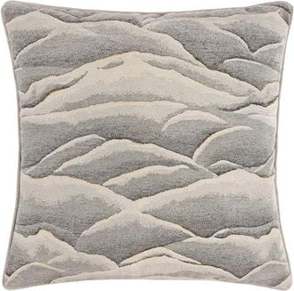 Riva Paoletti Stratus Abstrakter Jacquard-Kissenbezug