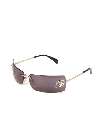Blumarine Sonnenbrille Poliertes Ros&eacute;gold