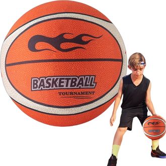Generico Leiser Basketball, geräuscharm, weicher elastischer Trainingsball, für Schlafzimmer, Büro, Schlafzimmer, Innenbereich, Spiele im Freien, Ju